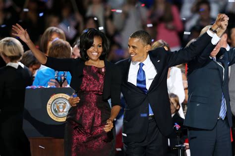 Barack Obama Victory Speech 2012 Election Popsugar News