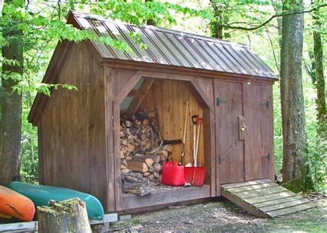 Firewood Storage Sheds Racks And Shelves Insteading