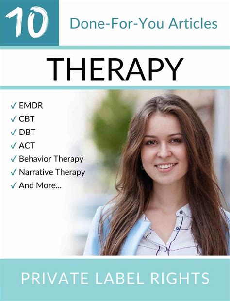 Therapy Plr Article Package