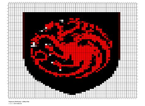 Targaryenshieldpng By Zülfiye Pala Chart Minder