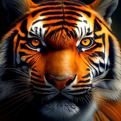 Premium Photo Tiger Face