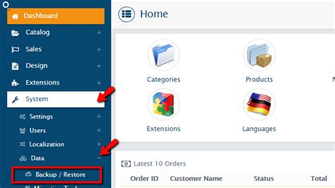 Abantecart Tutorial Backup And Restore Database Fastcomet
