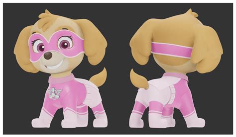 Paw Patrol Skye Superpup Comission By Unknowndata Br On Deviantart