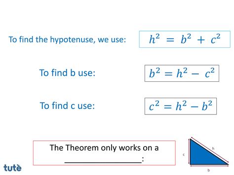 Pythagoras Theorem Graphs PPT