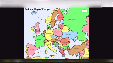 European Countries Capitals Diagram Quizlet