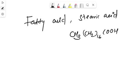 SOLVED Texts A HO B CHCHCHCHCH C Carbonic Acid D A Fatty Acid CHCHCHCHCHCHCHCHCONa E