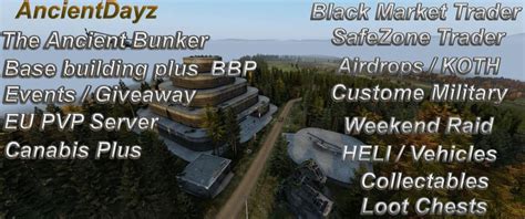 ancient dayz eu pc server chernarusplus map r dayz