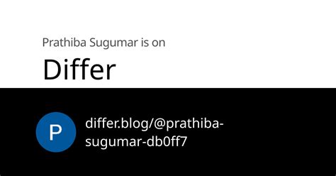 Prathiba Sugumar Prathiba Sugumar Db0ff7 Differ