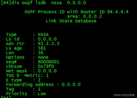 Ospf中lsa限制nssa区域允许几类lsa Csdn博客 Ospf中lsa限制nssa区域允许几类lsa Csdn博客