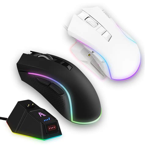 에이투 포인트5 게이밍 충전형 사무용 유무선마우스 Rgb 모드 7버튼 Point5 Frisbee