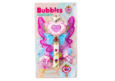 soap bubble machine wand with wings lights sounds toys bubbles