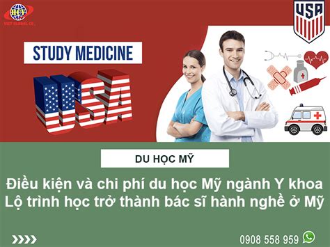 Du Học Mỹ Điều Kiện Và Chi Phí Du Học Mỹ Ngành Y Khoa Lộ Trình Học