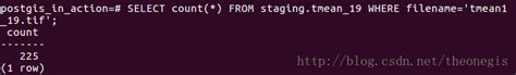Postgis批量导入栅格数据python Tif Postgis Csdn博客