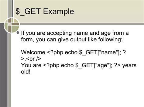 Form Processing In Php Odp Web Development Internet
