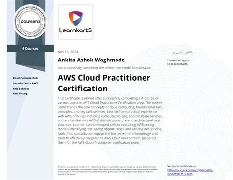 Ankita Waghmode On Linkedin Aws Cloudcomputing Certification