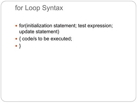 C Decision Making And Looping Pptx Programming Languages Computing