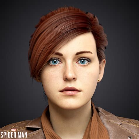 Artstation Mary Jane From Marvel Spiderman Game