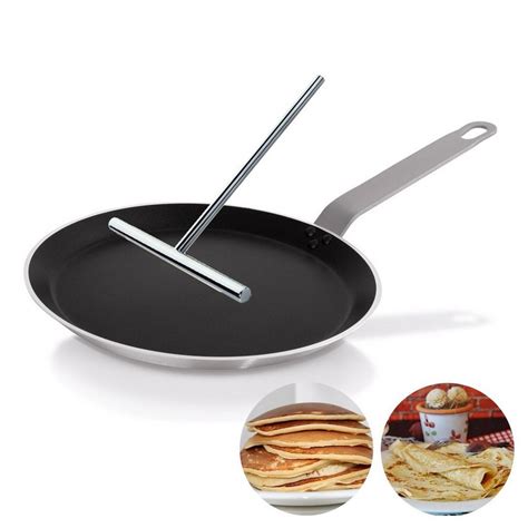 Gaumenkick Crêpepfanne Crepes Set Pfanne 26cm Mit Teigverteiler