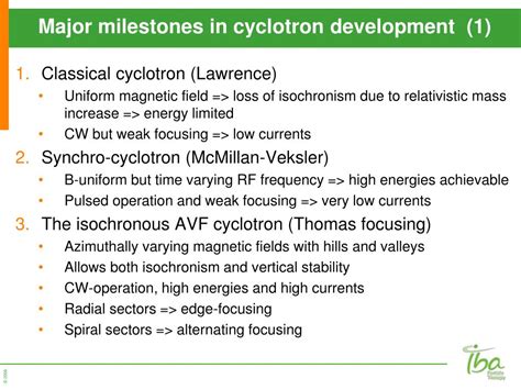 Ppt Part Ii Cyclotrons For Radioisotope Production Powerpoint
