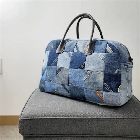 Pin By Zahi On Bolsas Artesanais In 2024 Cloth Bags Denim Bag Diy