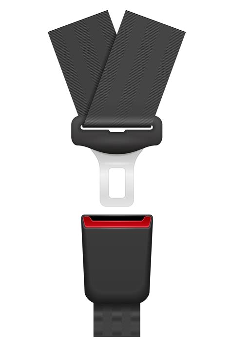 Car Seat Belt For Safety In Case Of Accident Vector Illustration 488753