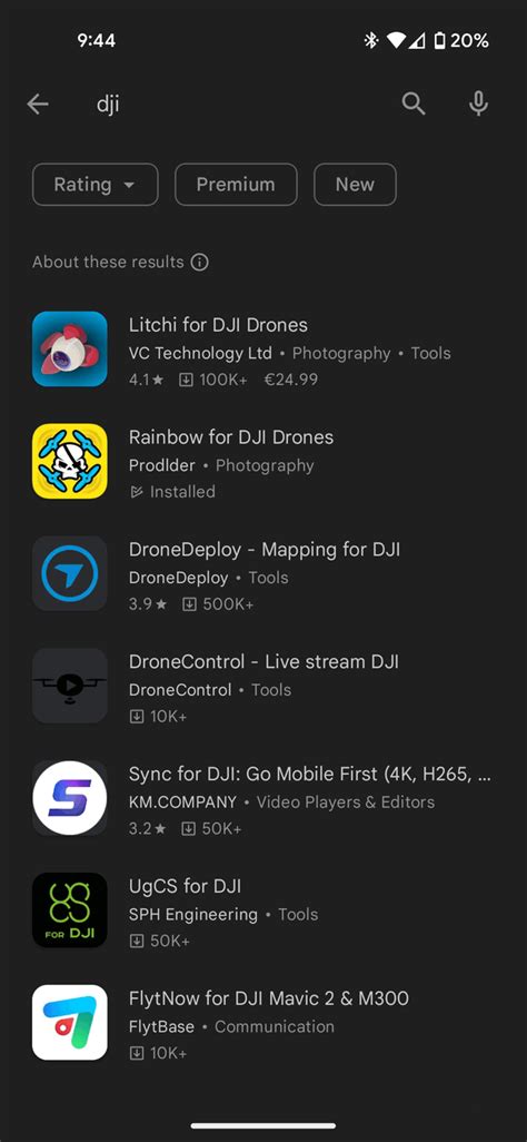 Is It Only Me Or Dji Apps Are Not Showing Up Anymore On Appstore Rdji