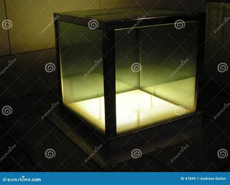 Light Cube 1 Stock Image Image Of City Urban Darkness 47849