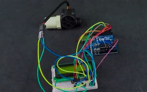 Arduino Water Flow Rate And Volume Measurement System