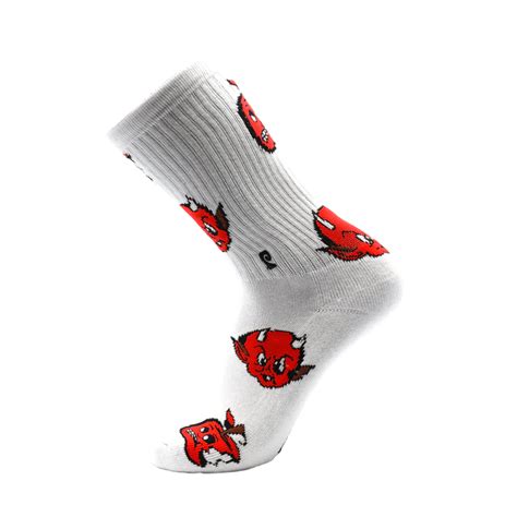 Psockadelic Evil Apple Socks Slugger Skate Store