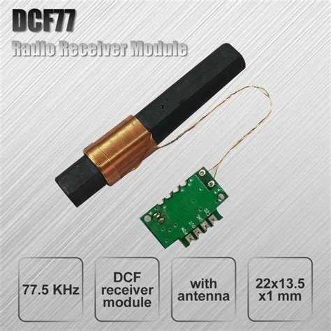 Module Récepteur Radio heure Dcf77 1 Pièce Module Radio horloge