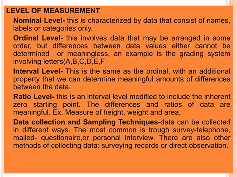 Basic Statistical Treatment In Researchpptx