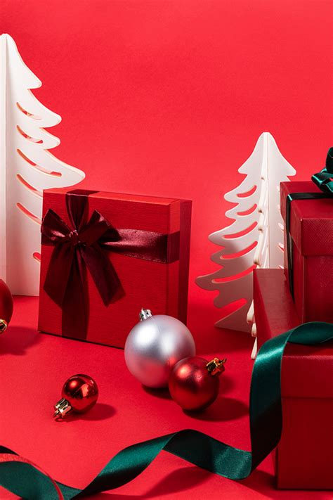 유토이미지 크리스마스디스플레이크리스마스 트리 사진 이미지