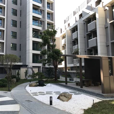 社區大樓景觀造景 山水園藝景觀設計有限公司 景觀工程 景觀設計 新竹園藝工程 新竹景觀設計