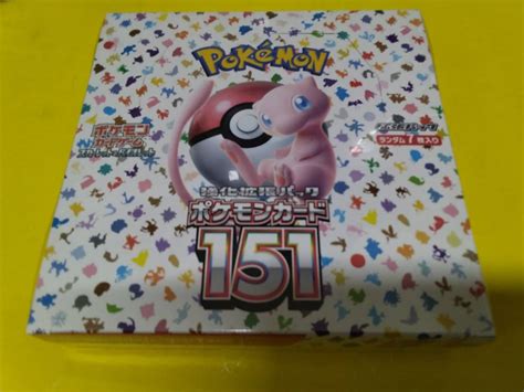 Yahooオークション Pokemon カード151 1box