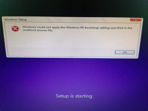 Getting This Error When I Try To Install Win X Tried Reaching For Fixes On YouTube But No