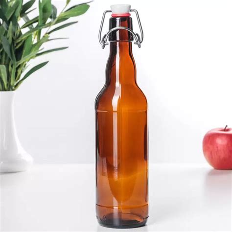 Bugel Pro Бутылка бугельная с пробкой коричневый 500мл по выгодной цене в интернет магазине