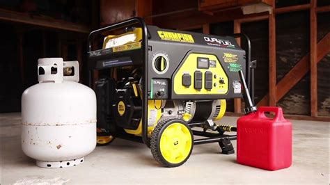 Champion 6250 Watt Dual Fuel Portable Generator With Co Shield® Model