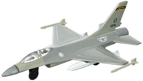 Hot Wings Planes F 16 Military Markings Jet With Connectible Runway