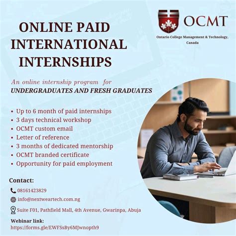 Are You An Undergraduatefresh Graduate Seeking An International