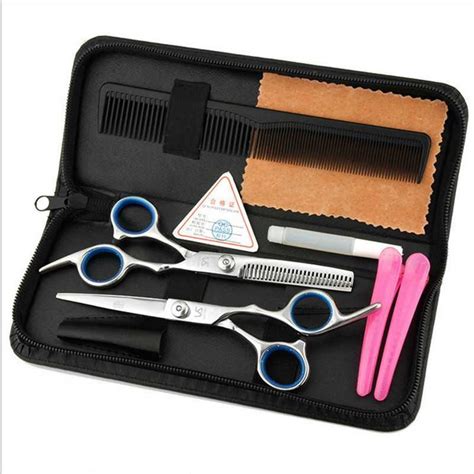 Peralatan Set Gunting Rambut Salon Profesional Alat Cukur Barbershop
