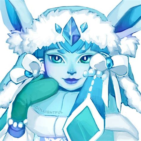 Dollightful Katherine On Instagram 💎glaceon Concept Thanks As Always For The Votes And