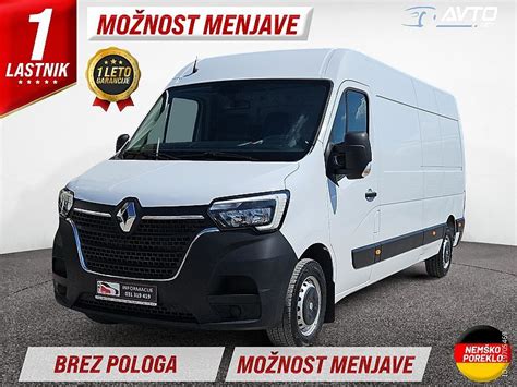 Renault Master Dci L H Lastnik Oble En Prostor Led Letnik Eur Prodam