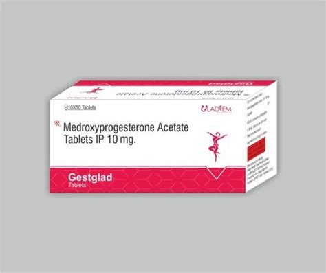 Medroxyprogesterone Acetate Tablets Ip Strength 10mg At ₹ 58 Stripe In Sas Nagar