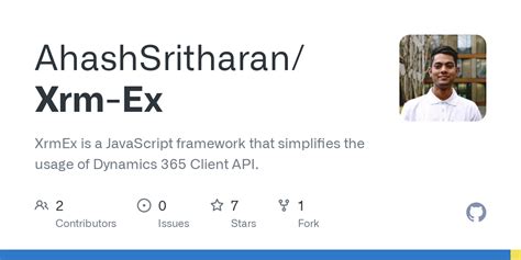 Github Ahashsritharanxrm Ex Xrmex Is A Typescript Framework That