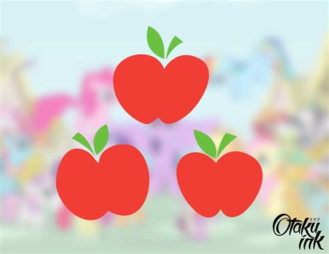 Applejack Cutie Mark Decal Etsy