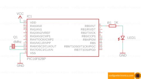 Pic C Compiler Blink Codigoelectronica