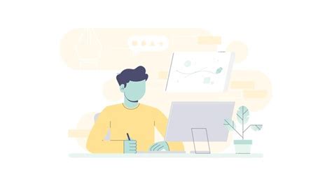 Illustration Plate De Concept De Graphiste Vecteur Premium