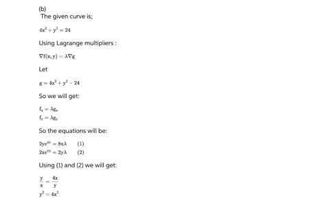 Solved Topic Lagrange Multipliers Can Someone Explain How
