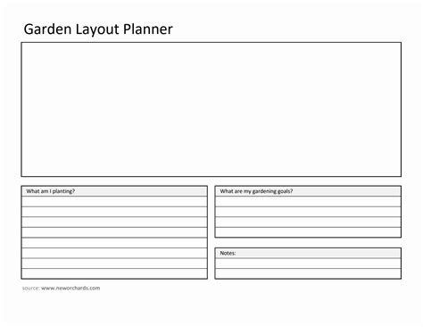 Garden Layout Planner Excel