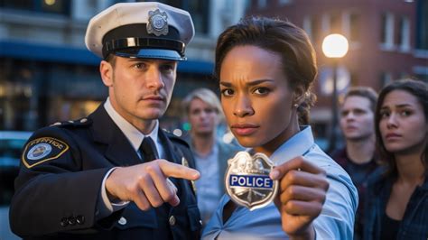 Racist Officer Harasses Black Woman He Panics When She Shows Her Badge